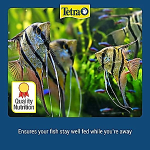Tetra Weekend and Vacation Feeder Slow-Release Fish Food for Tropical Fish 1.06 Ounce (Pack of 1)