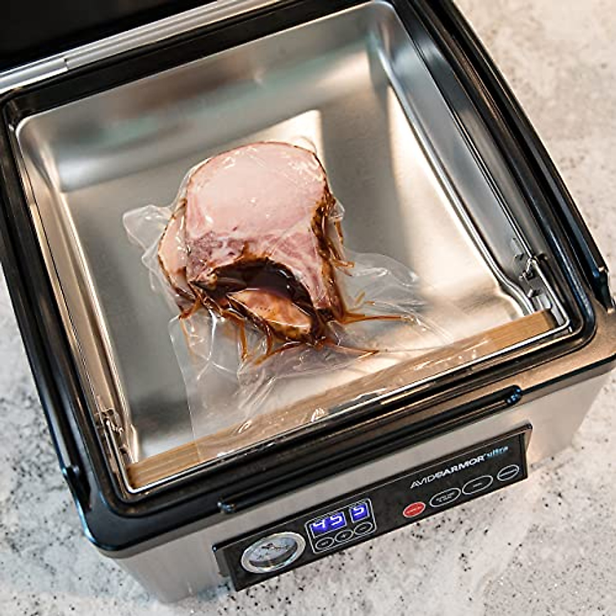 Avid Armor Chamber Machine Vacuum Pouches 6" x 12" Case of 1000 Pre-Cut Heavy Duty 3Mil - NOT Compatible with FOODSAVER Type Vacuum SEALERS - Commercial Grade BPA Free Sous Vide Safe