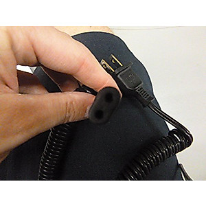 AC Shaver Cord fits Many Norelco, Braun, Remington and Others (Check Measurements or Shaver List for Compatibility)