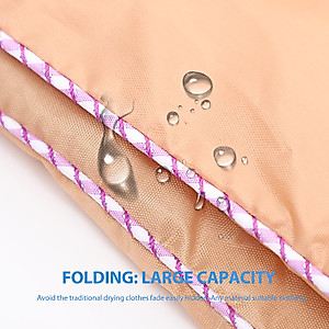 Uonlytech 1pc Dry Clothes Bag Travel Drying Rack Folding Dish Drying Rack Folding Clothes Heated Clothes Dryer Portable Tumble Dryer Portable Drying Machine Foldable Apartment Clothes Dryer