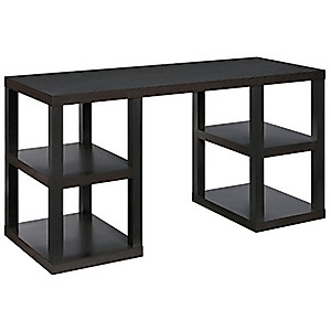 Ameriwood Home 9318496 Parsons Deluxe Desk, Espresso