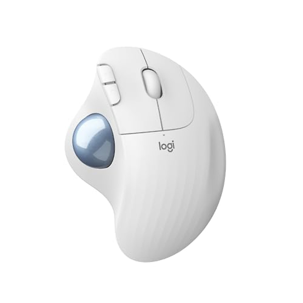 Logitech ERGO M575 Wireless Trackball Mouse - Easy thumb control, precision and smooth tracking, ergonomic comfort design, for Windows, PC and Mac with Bluetooth and USB capabilities - Off White