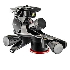 Manfrotto XPRO Geared 3 Way Pan/Tilt Head with Adapto Body