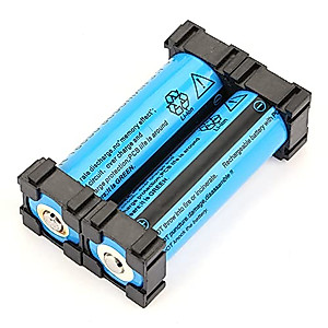 100Pcs Li-ion Battery Holder Stand Cylindrical Battery Pack Bracket Safety Anti Vibration Plastic Case Box