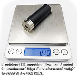 Angeebin Training Snap Caps for Dry Fire Training Dummy Rounds Practice Safe Loading Firing (12GA-6pcs)