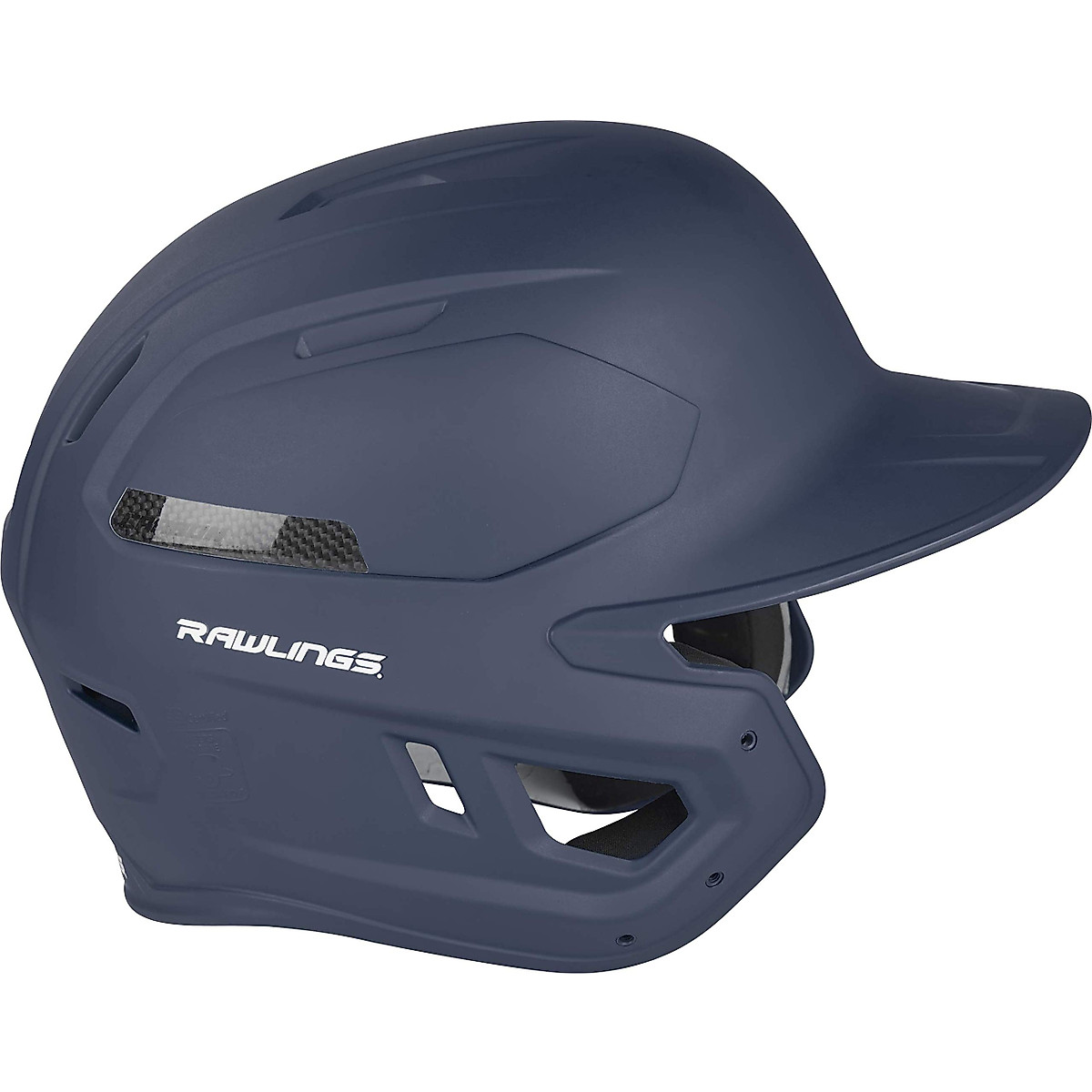 Rawlings | MACH CARBON Baseball Batting Helmet | X-Large (7 5/8" - 8") | Navy