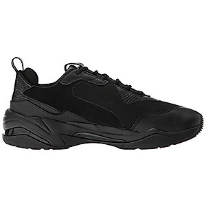 PUMA mens Thunder Sneaker, Puma Black-puma Black-puma Black, 10.5 US