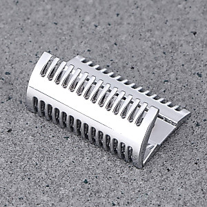 Lurrose Razor Head Replacement Manual Double Edge Razor Safety Shaving Head without Blade