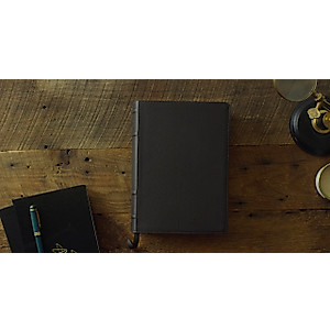 ESV Study Bible, Large Print (Buffalo Leather, Deep Brown)