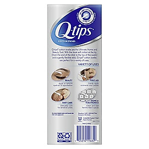 Q-tips Cotton Swabs ,SWAB,QTIPS,ANTIBAC,300/PK
