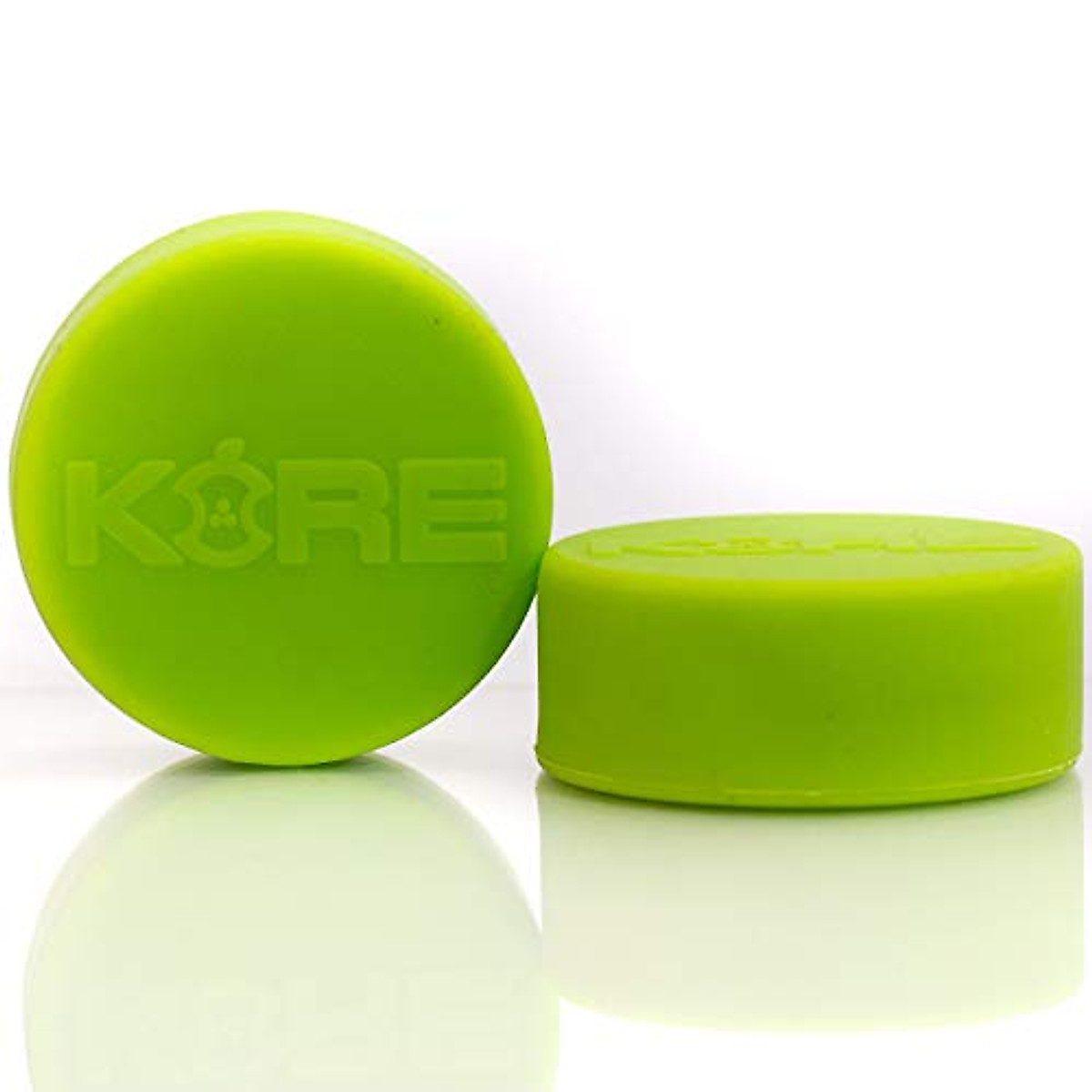 KORE Sous Vide Weighted Magnets | Stainless Steel & Food Grade Silicone | Keep Food Bags Fully Submerged & Prevent Floating Bags | Heavier & Better than Clips, Racks and Other Sous Vide Accessories (Apple Green - 2 pack)