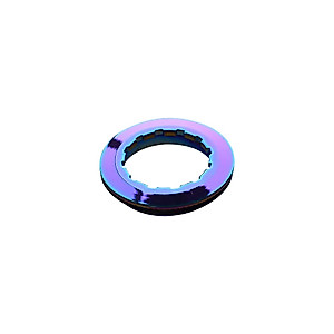 Pirhosigma Cassette Lockring Aluminium Alloy for 7-11 Speed Mountain Bike Colorful