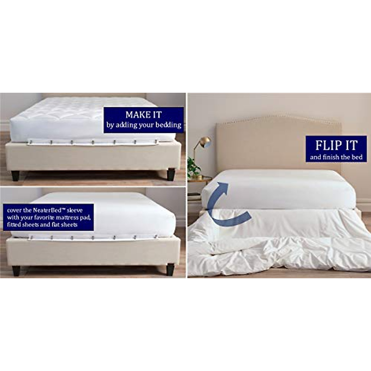 NeaterBed - How to Make a Bed Quick and Easy