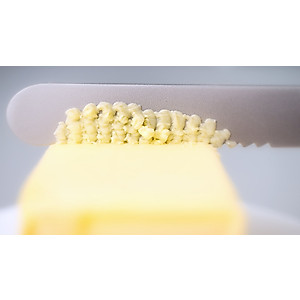 THAT! Spread That Serrated Warming Butter Knife, Copper, Black