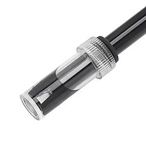 PH Electrode Probe Connector, Easy to Use Accurate Stable Measurement Small Portable Cable Length 70cm BNC Electrode Probe Connector for Hydroponics