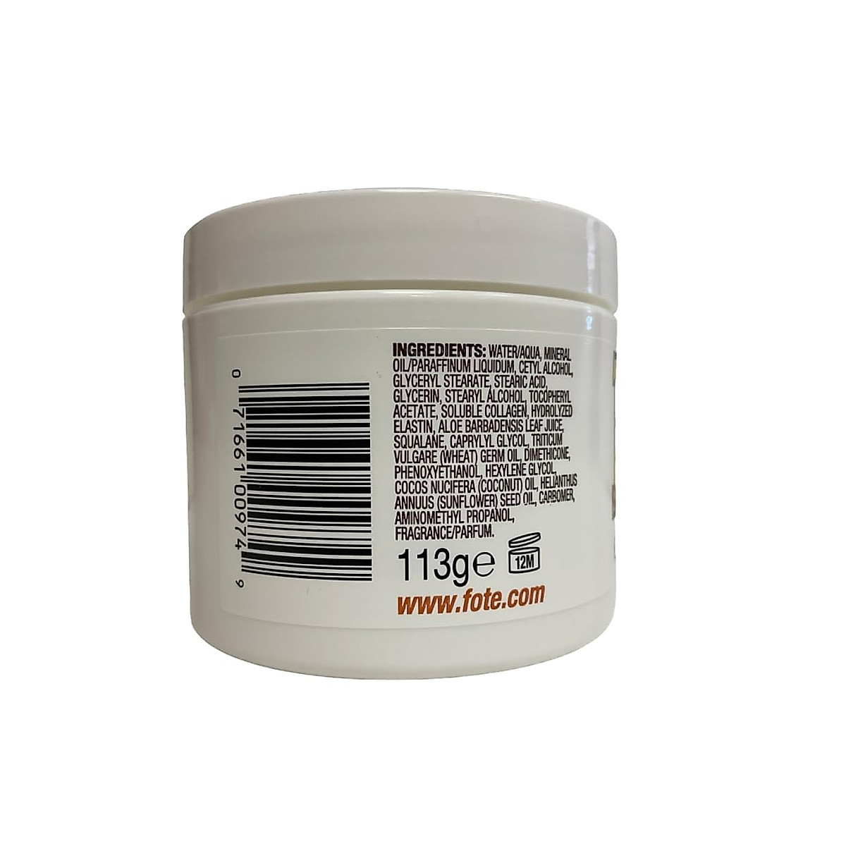 Fruit of the Earth Vitamin-E Cream 4 Ounce Jar - 2 pack