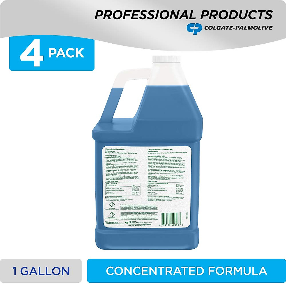 Palmolive Professional Oxy Power Degreaser - 1 Gallon, Pack of 4