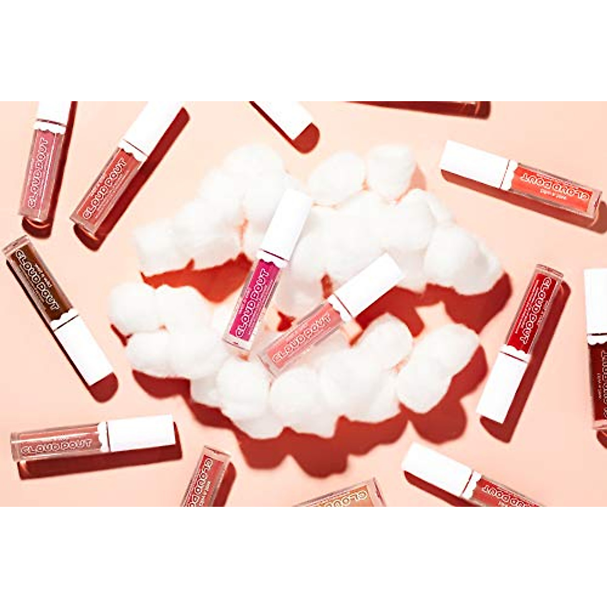 wet n wild Liquid Lipstick Cloud Pout Marshmallow, Light Pink Cloud Chaser | Matte Lip Cream Mousse | Argan Oil | Vitamin E (Pack of 1)