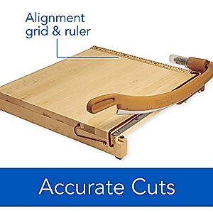 Swingline Paper Trimmer, Guillotine Paper Cutter, 15" Cut Length, 15 Sheet Capacity, ClassicCut Ingento (1142)