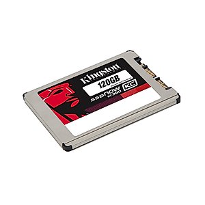 Kingston Digital, Inc. 120GB SSDNow KC380 Micro SATA 3 1.8 Solid State Drive (SKC380S3/120G)