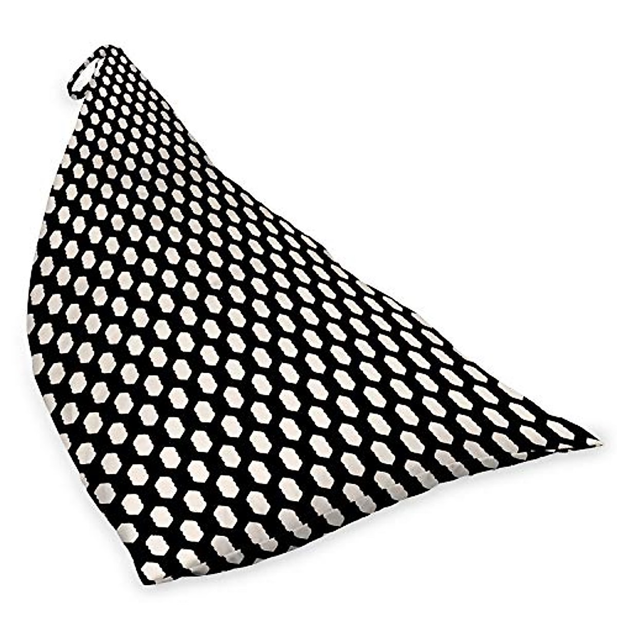 Ambesonne Geometric Lounger Chair Bag, Curved Shapes Inspired in Oriental Style Traditional Architecture, High Capacity Storage with Handle Container, Lounger Size, Charcoal Grey and Ivory
