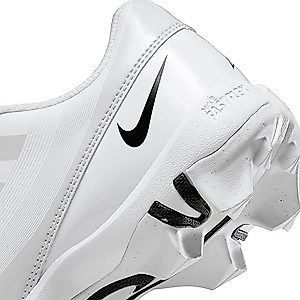 Nike Vapor Edge Shark Men's Football Cleat (us Footwear Size System, Adult, Men, Numeric, Medium, Numeric 11 Point 5), White/Black-LT Smoke Grey