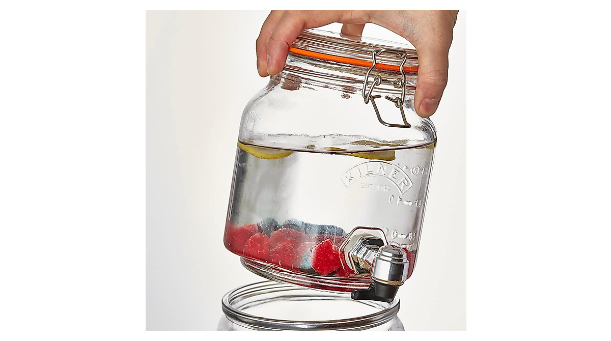 Kilner Stackable Jar Set with Dispensing Taps - 5.2L
