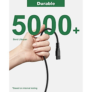 5V USB Charging Cable for Meridian Shaver, Charging Cord for Meridian Trimmer Meridian Electric Body & Pubic Hair Trimmer Body Hair Groomers, JOVNO AC/DC Adapter Power Supply Wall Charger Power Cord