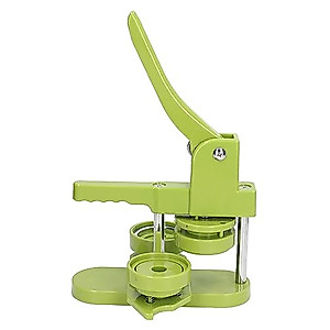 Button Maker Machine Kit with Pattern Book, DIY Badge Press for DIY Crafting, Safe and Simple Operation, Ergonomic Handle (58mm)