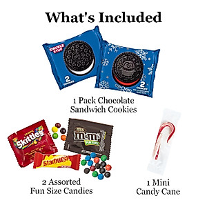 Christmas Movie Night Gift Baskets - Festive Reusable Popcorn & Treats - Perfect Holiday Surprise For Family, Friends, Teens, Men, Kids, Date Night, Secret Santa (Santa's Reindeer)