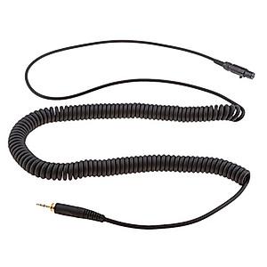 Fityle 130cm Replacement Coiled Upgrade Cable for AKG K141 K171 K181 K240 Pioneer HDJ-2000 Headphone