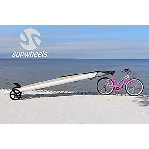 SUP Wheels | Walk or Bike Bundle | Wheel Carry + Bike Strap Handle Combo