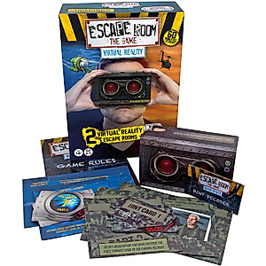Identity Games [www.identity games.com] Escape Room The Game Virtual Reality Expansion Pack | 2 VR Adventures with Viewer Glasses & Smartphone App | Solve The Mystery Board Game for Adults and Teens