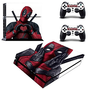 JOCHUI Vinyl Decal Skin Stickers Wrap for Regular PS4 Console Play Station 4 Controllers DP