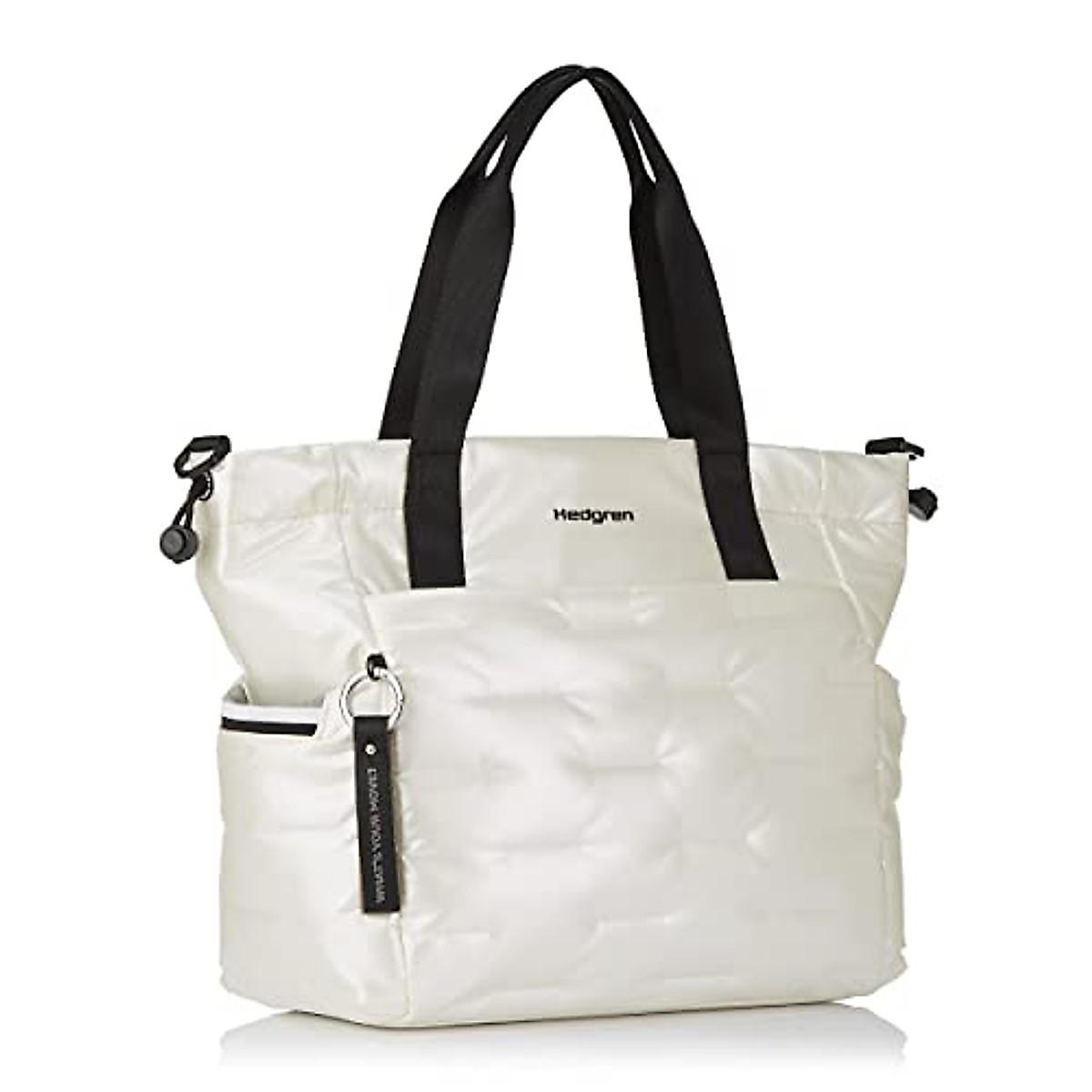 Hedgren Puffer Tote Bag (Pearly White)