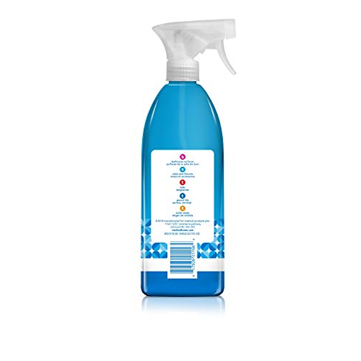 Method Antibacterial Bathroom Cleaner, Spearmint, Removes Mold + Mildew stains, 28 Fl Oz