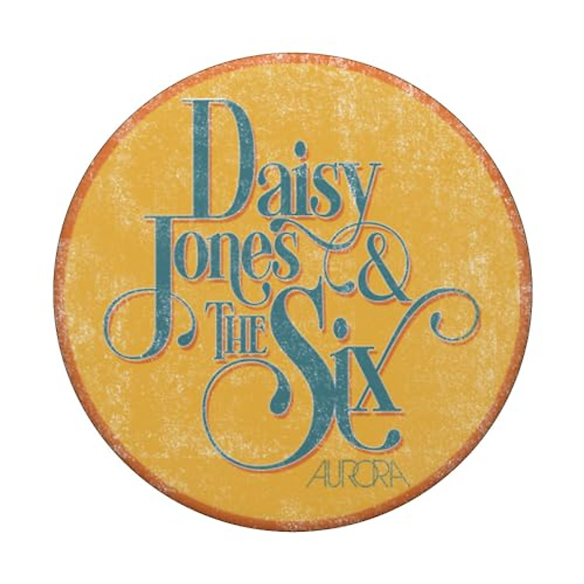 Daisy Jones & the Six - Vintage Yellow Logo PopSockets Standard PopGrip