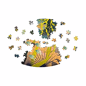 Reef Dream: A Flow State Circular Jigsaw Puzzle