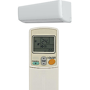 Universal Remote Control for Air Conditioner Easy to Use and Compatible for ARC423A2 423A1 423A3 423A13 423A18 Remote Control with LCD Display for