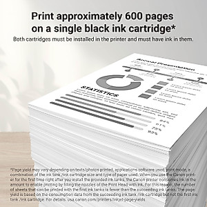 Canon PGI-280 XXL Pigment Black Ink Tank, Compatible to: TS8120, TS6120, TR7520, TR8520, TS9120, TS8120