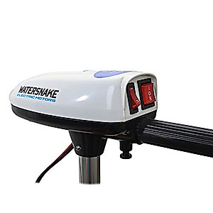 Watersnake T18 ASP - 18 Pound Thrust 12v Electric Saltwater Trolling Motor with Transom Mount