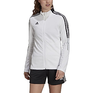 adidas womens Tiro 21 Track Jacket White Medium
