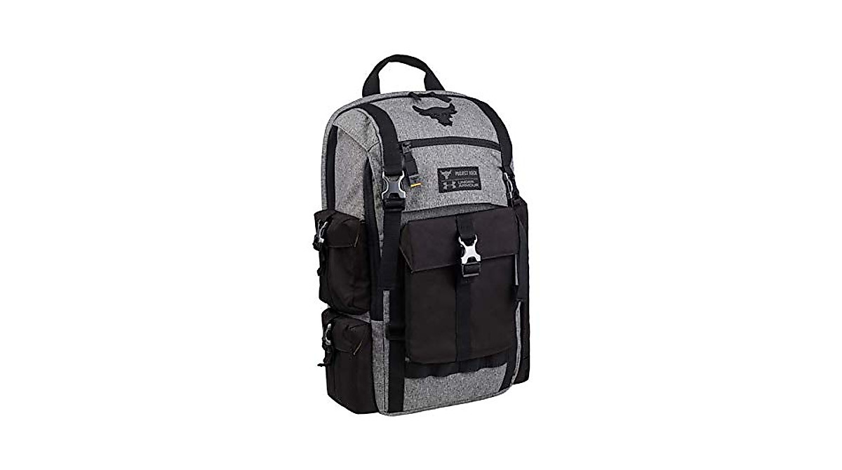 Under Armour Project Rock Regiment Laptop Backpack - Gray