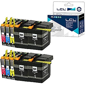 LCL Compatible Ink Cartridge Replacement for Brother LC109 LC105 XXL LC109BK LC105C LC105M LC105Y Super High Yield MFC-J6520DW/J6720DW/J6920DW (10-Pack 4Black 2Cyan 2Magenta 2Yellow)