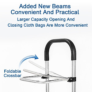 Trolly Cart with Wheels, Portable Shopping Cart, with Telescopic Handle, for Home, Garden, Shopping, Office.