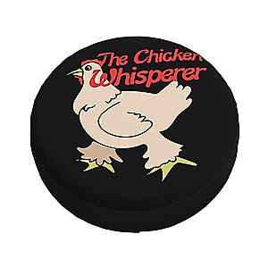 The Chicken Whisperer,Funny Tire Cover Universal Fit Spare Tire Protector for Truck SUV Trailer Camper Rv