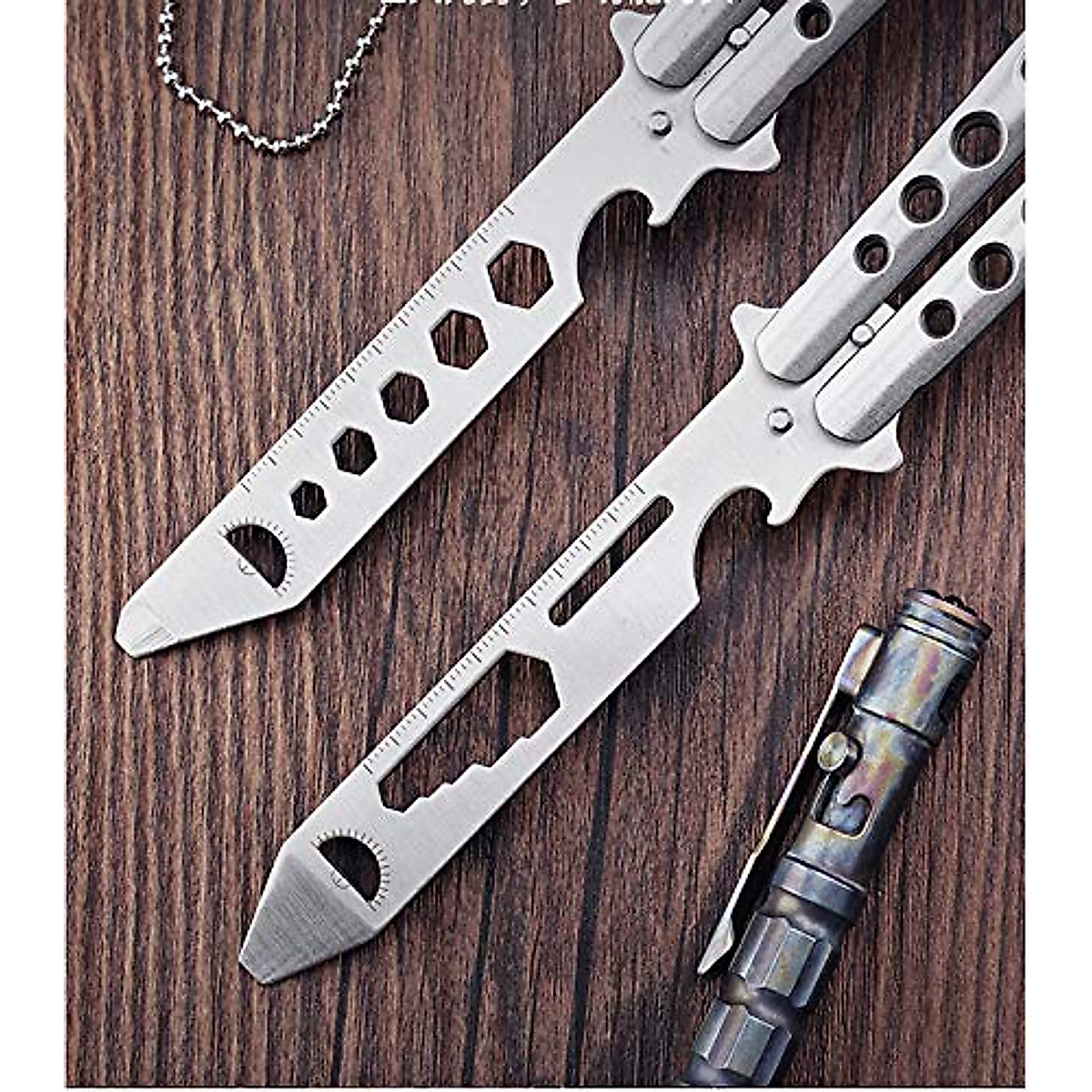 Butterfly Multifunctional Tool Novelty Bali-Bottle Opener for Beer Soda Bartender Practicing Flip