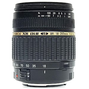 Tamron Auto Focus 18-200mm f/3.5-6.3 XR Di II LD Aspherical (IF) Macro Zoom Lens for Canon Digital SLR Cameras (Model A14E)
