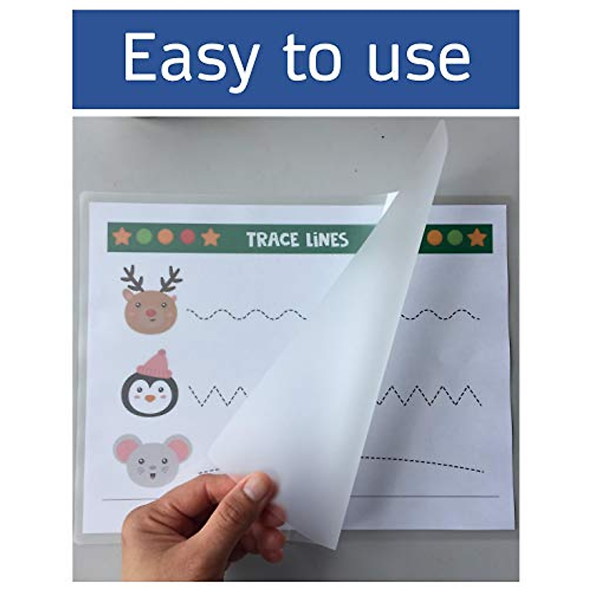 Jasel 100-pack Thermal Laminating Pouches Bundle Pack, 5 Mil Thickness, Assorted Hot Laminator Sheets Clear Pockets, Variety of Sizes for Letter Size 8.5x11 inch, Photo Sizes 5x7 inch and 4x6 inch