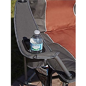 LivingXL 1,000-lb. Capacity Heavy-Duty Portable Chair Blue 1,000 lb